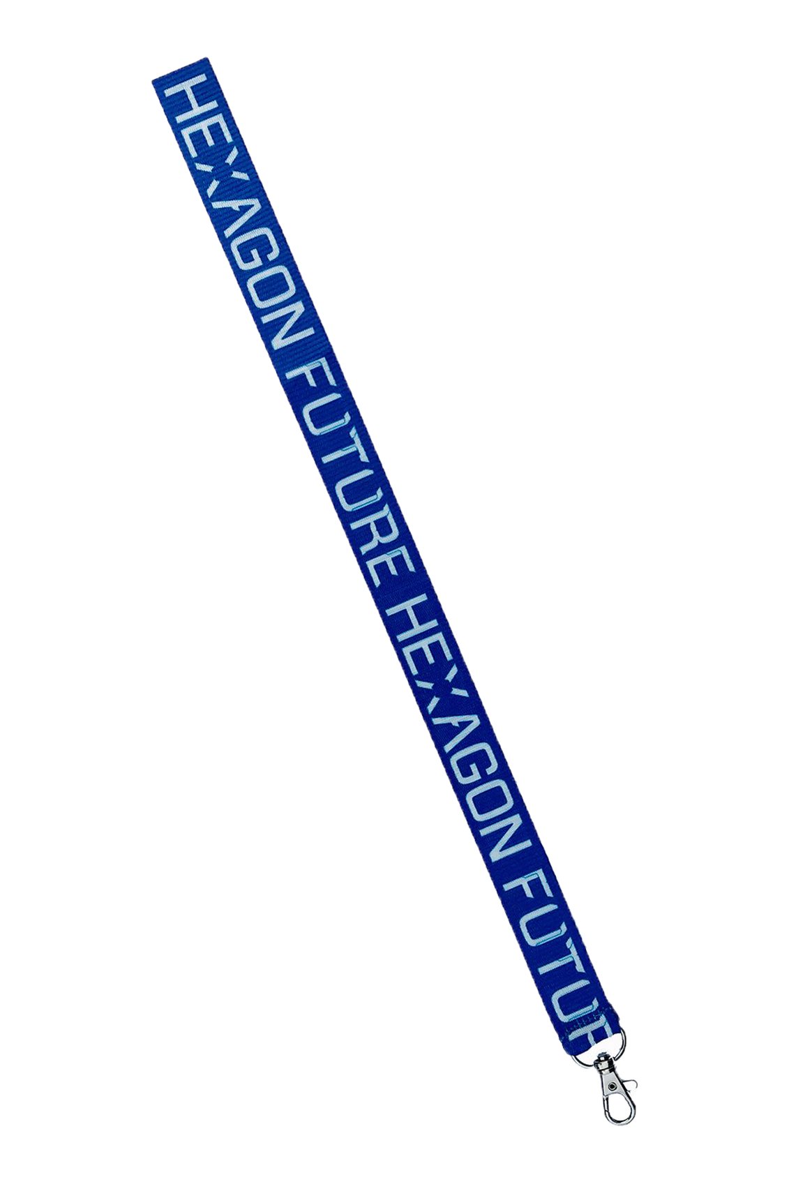 Lanyard Long Blue, length 75cm – HEXAGON